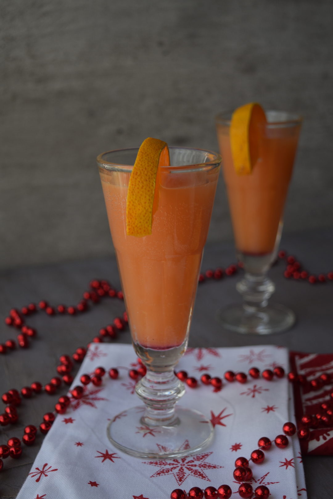 Bebida de naranja y agua tónica - Polin en la Cocina
