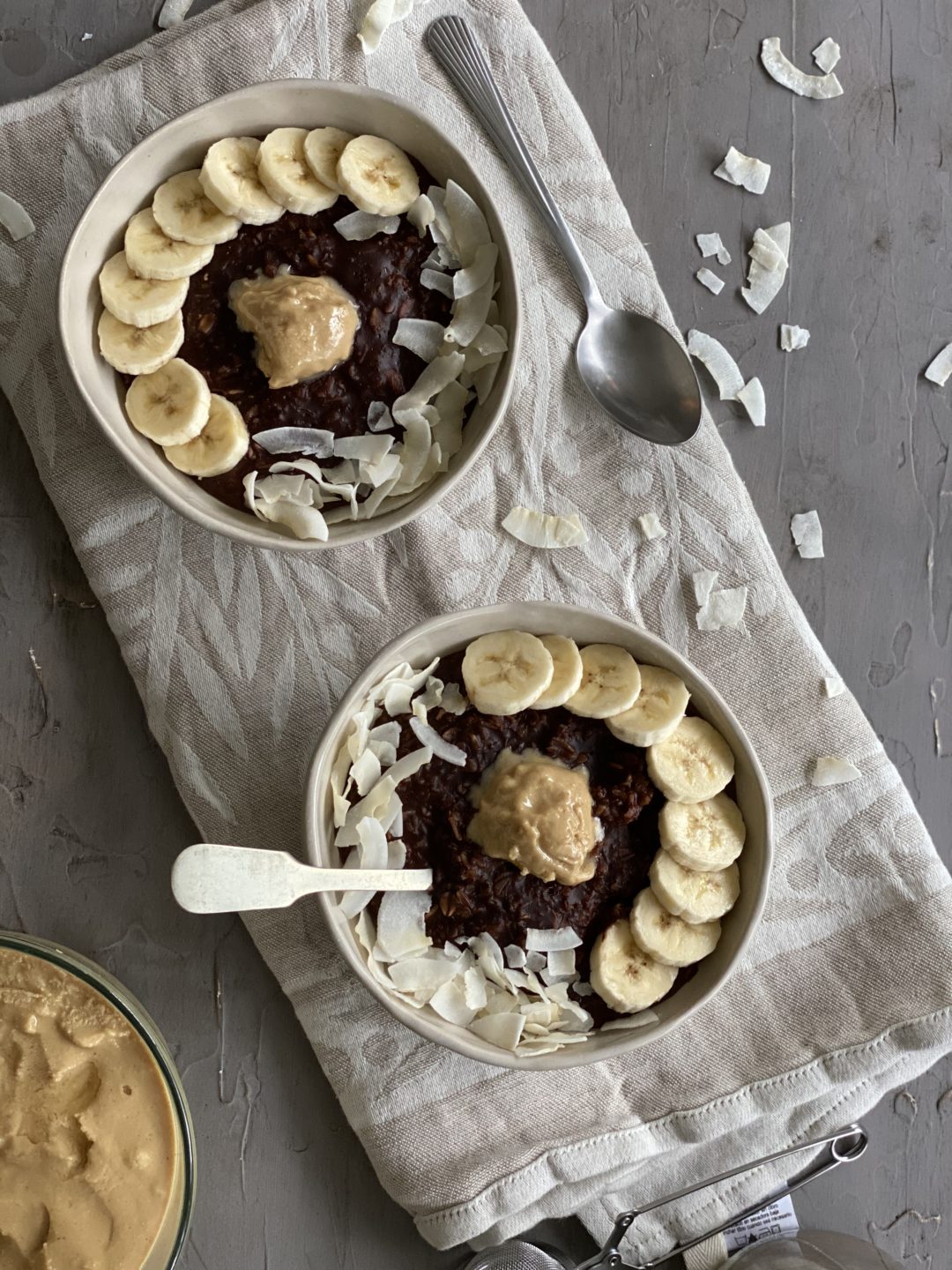 Avena con chocolate - Polin en la Cocina