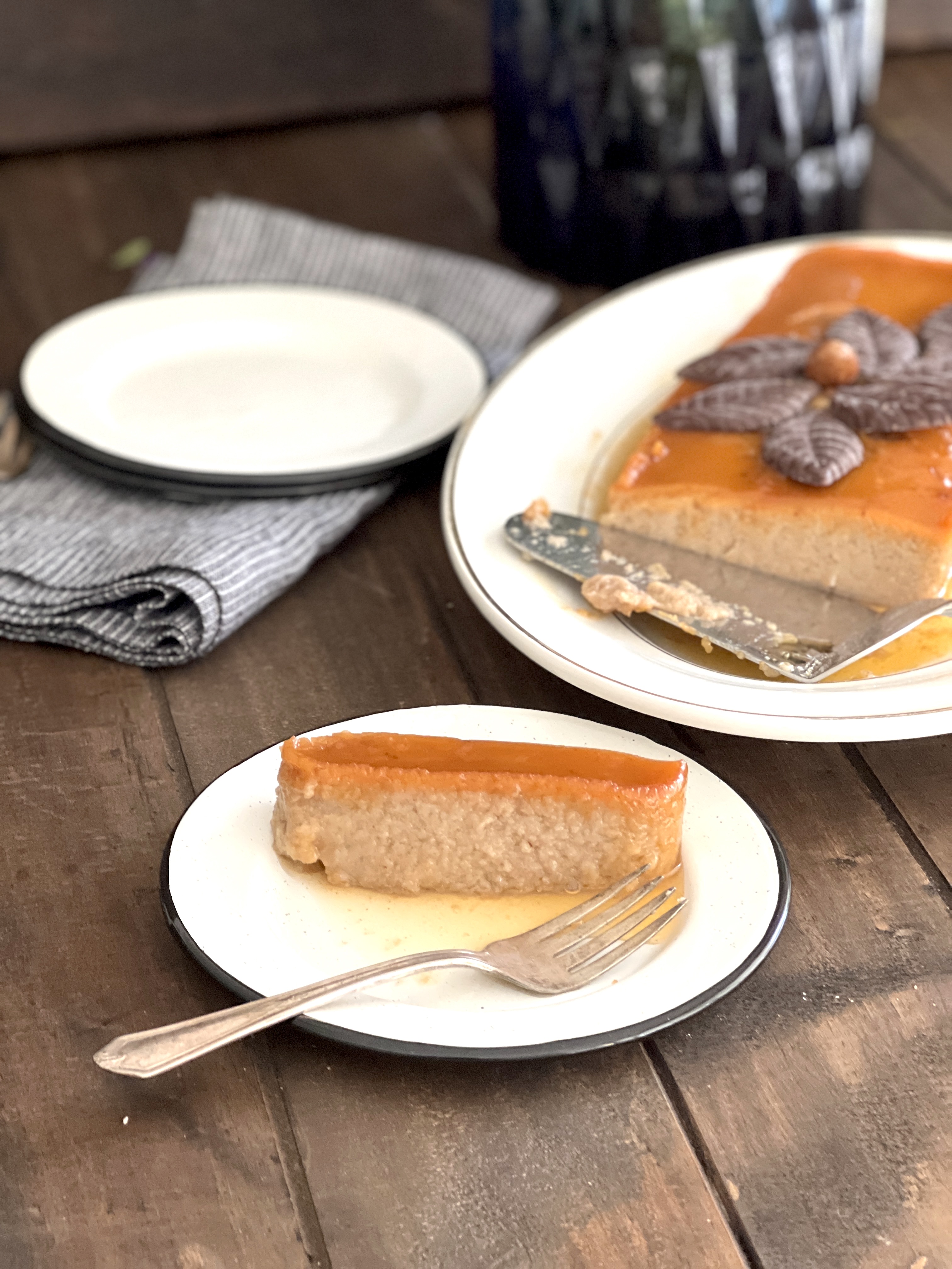 Flan de Papaya - Polin en la Cocina